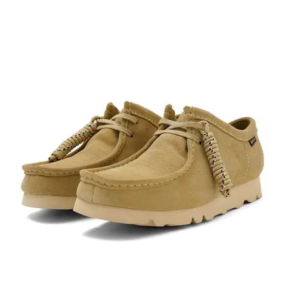 Clarks Wallabee Gore-Tex Suede - Maple Suede | Editorialist
